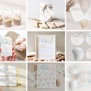 Gender Reveal Bundle, Twinkle Twinkle Little Star Bundle, Gold Moon ...