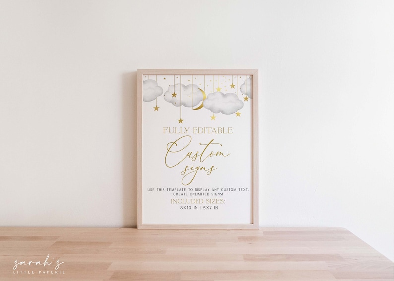 Moon Stars Custom Sing, Twinkle Twinkle Little Stars Custom Sign ...