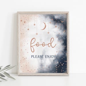 Twinkle Twinkle Little Star Food Sign, 8x10", Instant Download - Etsy