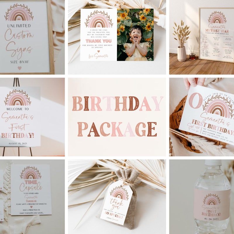 Boho Birthday - Etsy