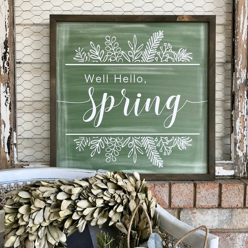Spring Signs - Etsy