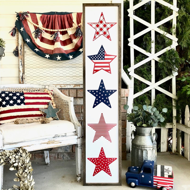 Americana Porch Signs - Etsy