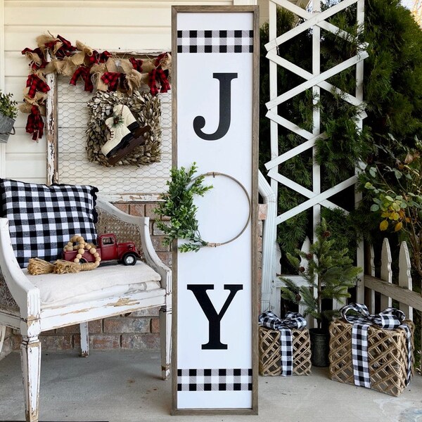 Joy Christmas Sign - Etsy