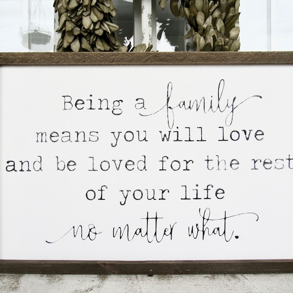 Family Quote Signs - Etsy