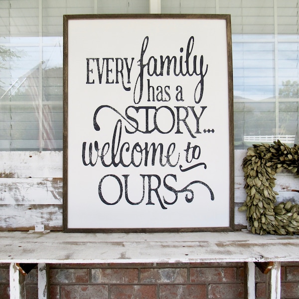 Every Family Has a Story - Etsy