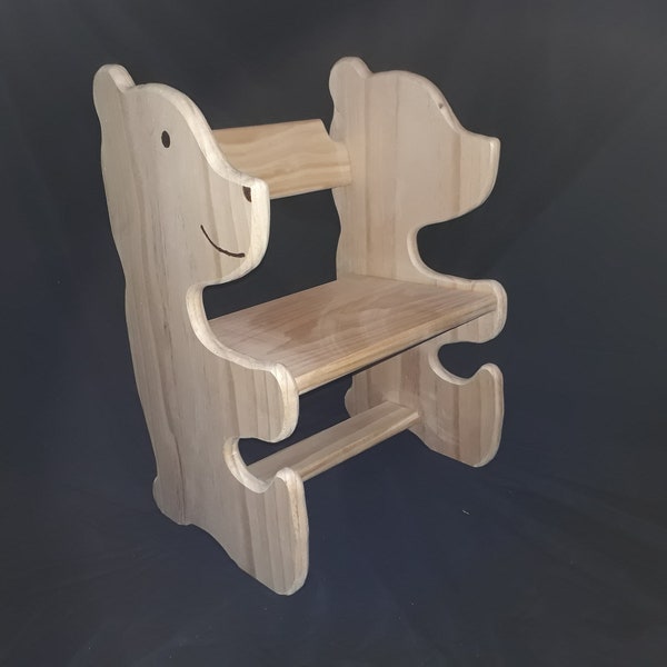 Wooden Rocking Chair - Etsy Australia