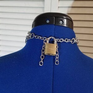 All Metal Locking Ring Collar - Etsy