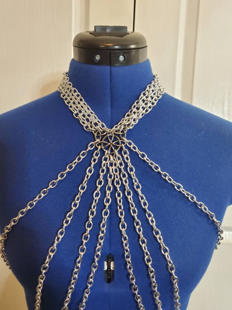 Celtic Knot Chain Harness Set - Etsy