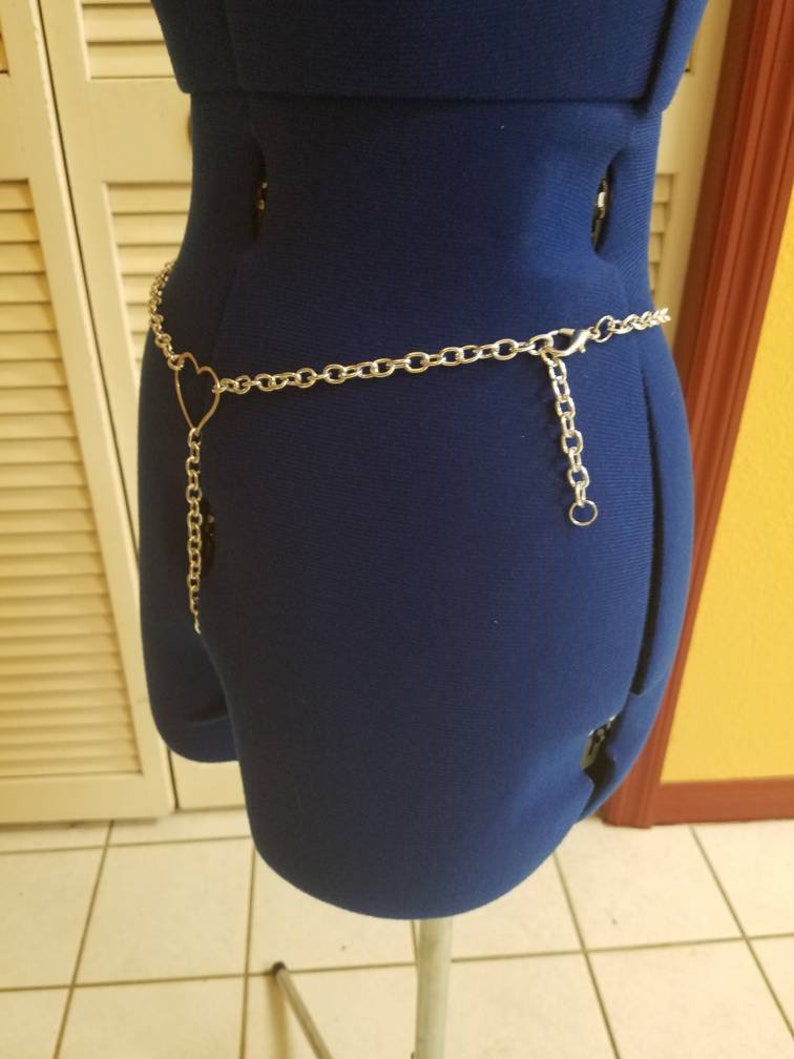 Heart Hip Chain Harness - Etsy