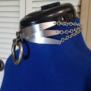 All Metal Locking Ring Collar - Etsy