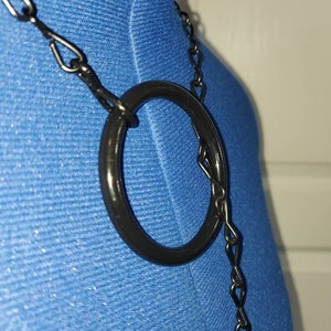 Deluxe Gloss Black Sansa Stark Chain Necklace - Etsy