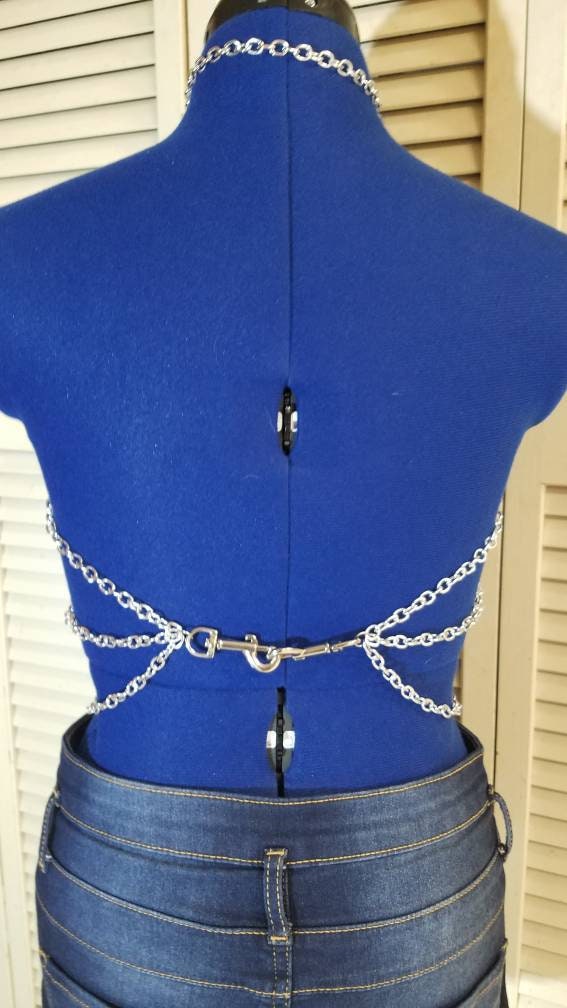 Modular chest harness and belt chain | Etsy