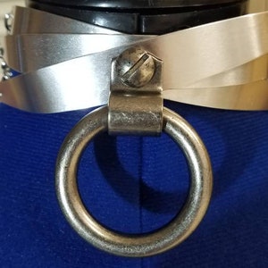All Metal Locking Ring Collar - Etsy