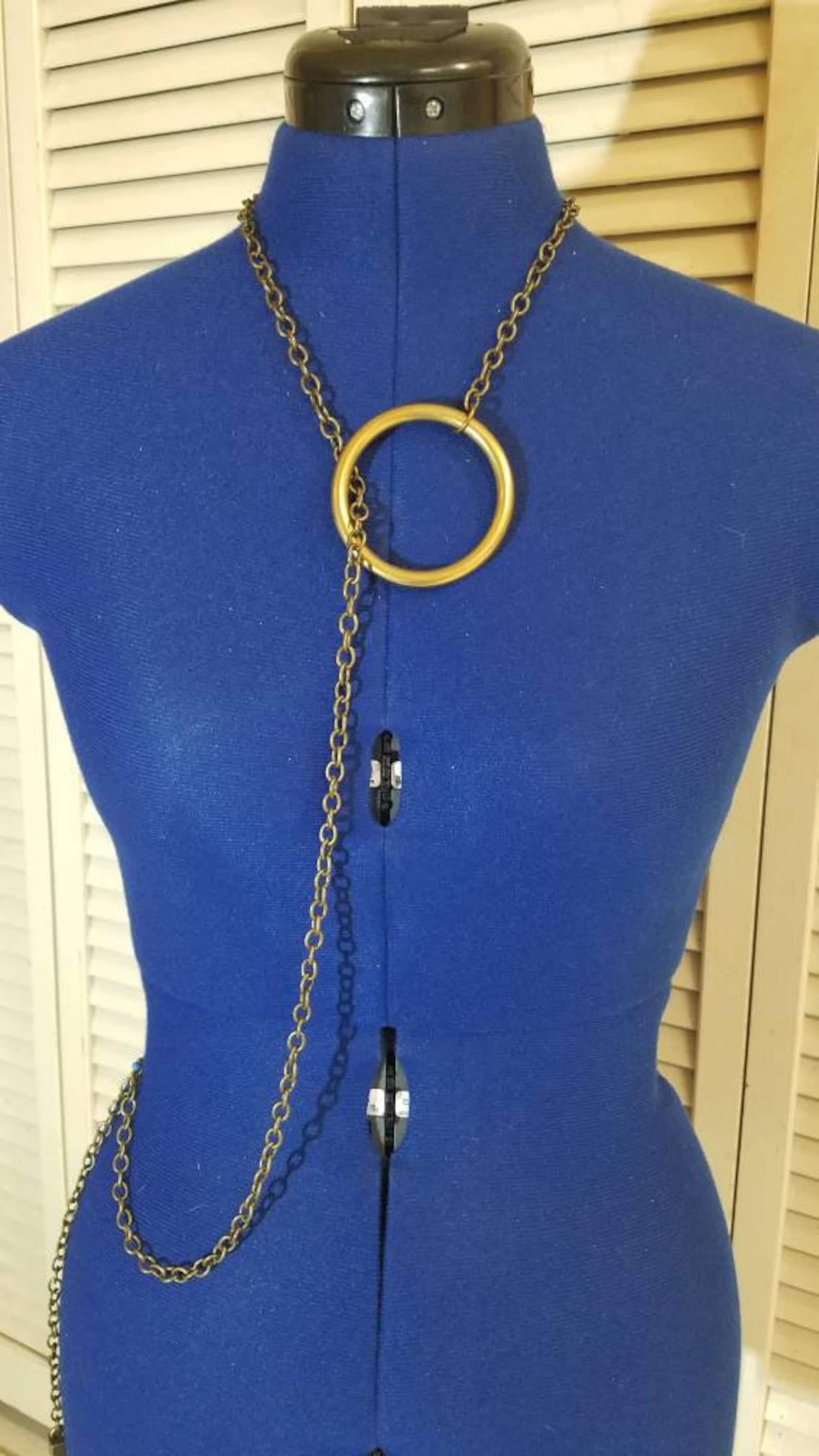 Deluxe Antique Brass Sansa Stark Chain Necklace. | Etsy