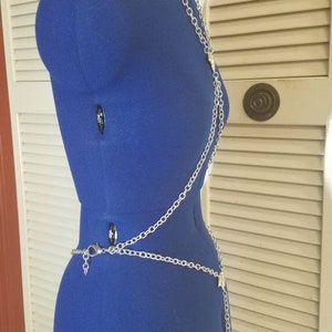 Basic Bats Chain Full Body Harness - Etsy