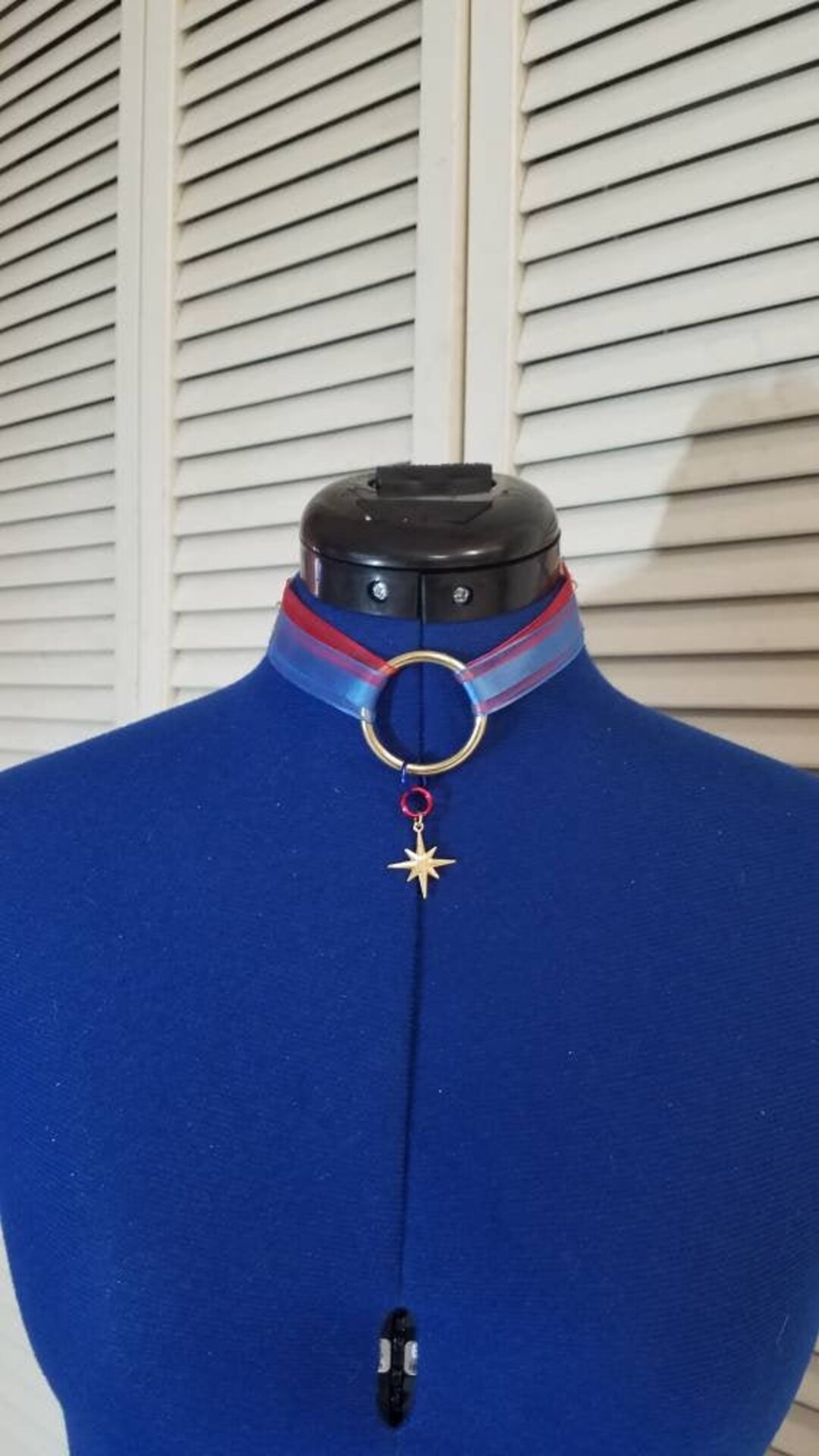 Captain Marvel Ribbon Choker - Etsy