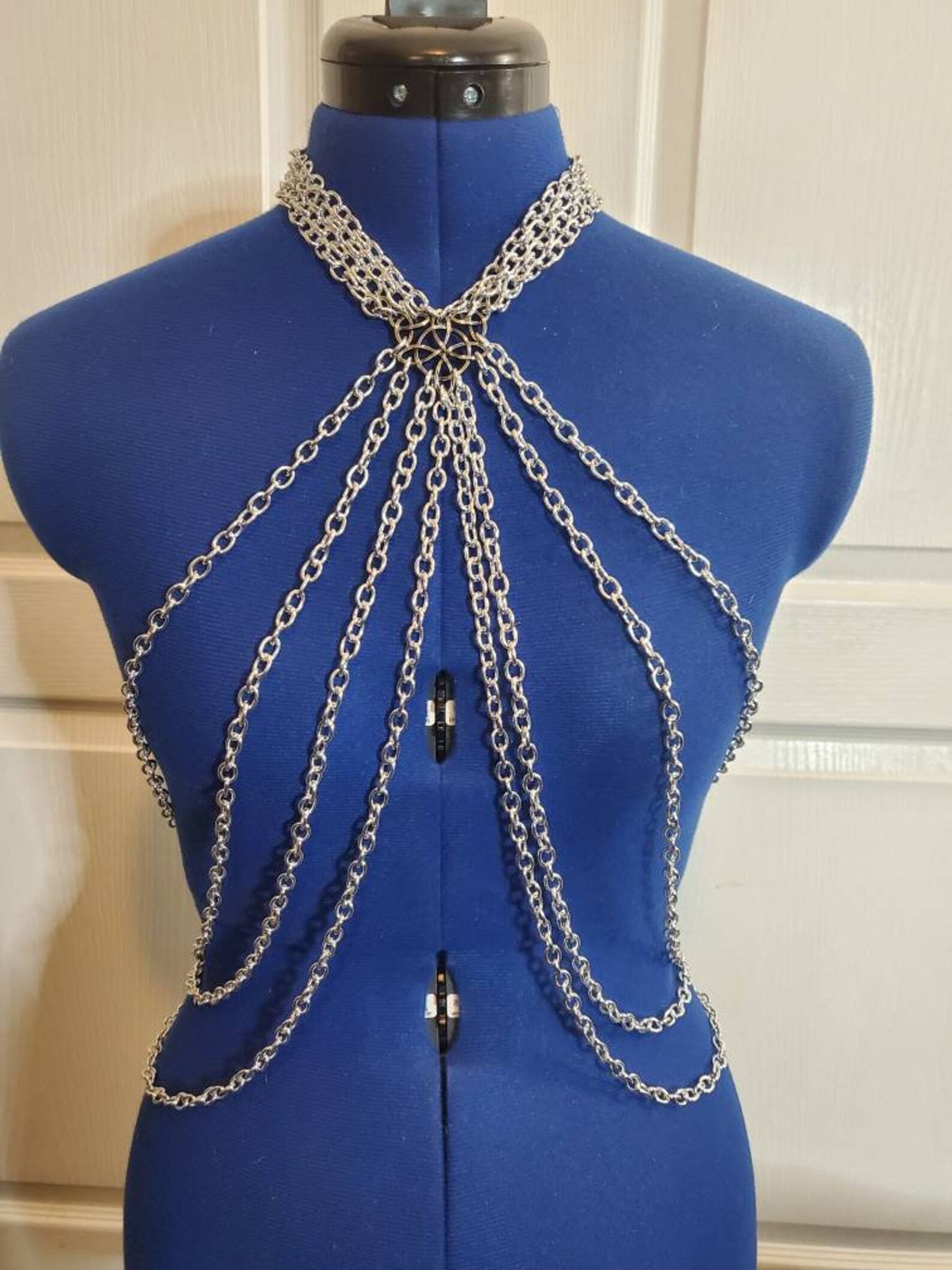 Celtic Knot Chain Harness Set - Etsy