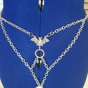 Vampiress Chain Full Body Harness. - Etsy