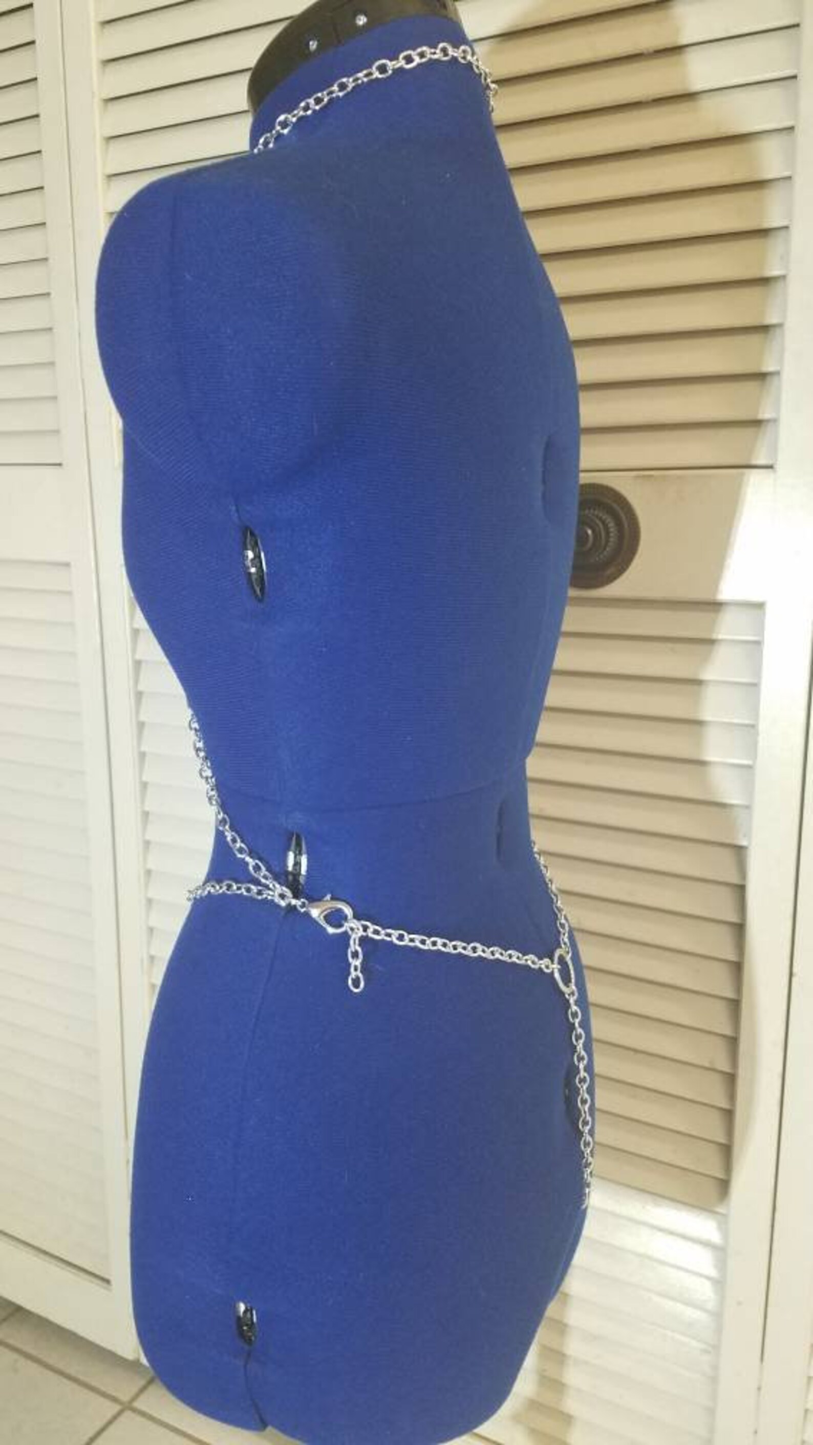 Basic Bats Chain Full Body Harness - Etsy