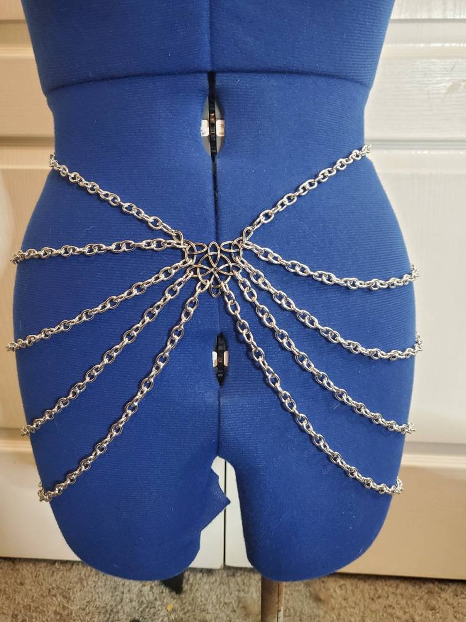 Celtic Knot Chain Harness Set - Etsy