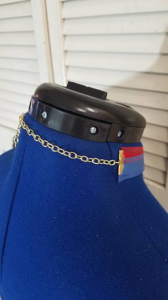 Captain Marvel Ribbon Choker - Etsy