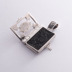 Silver Amulet, Allah Necklace, Islamic Jewelry Men, Islamic Talisman ...