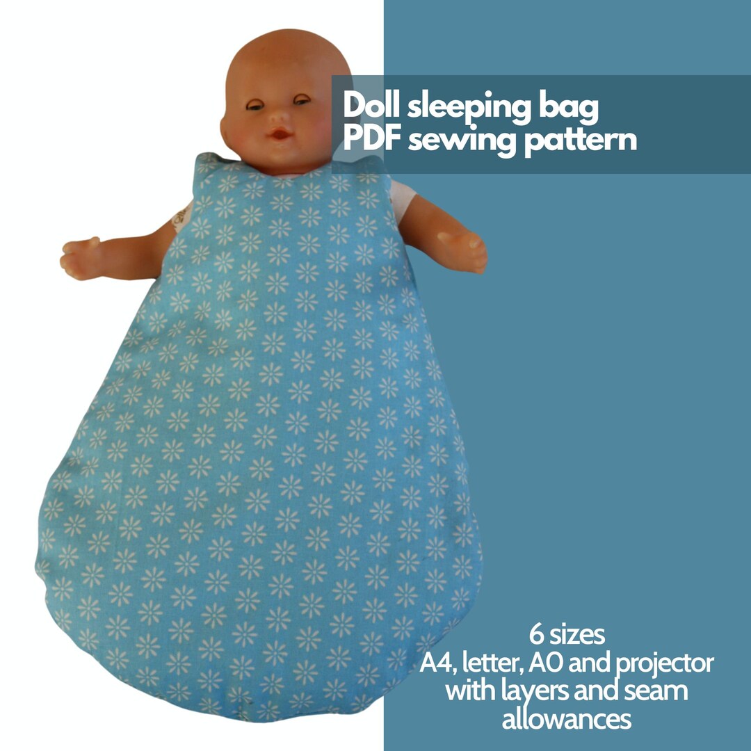 PDF Sewing Pattern Baby Sleeping Bag, Swaddling Bag, Sleeping Bag ...