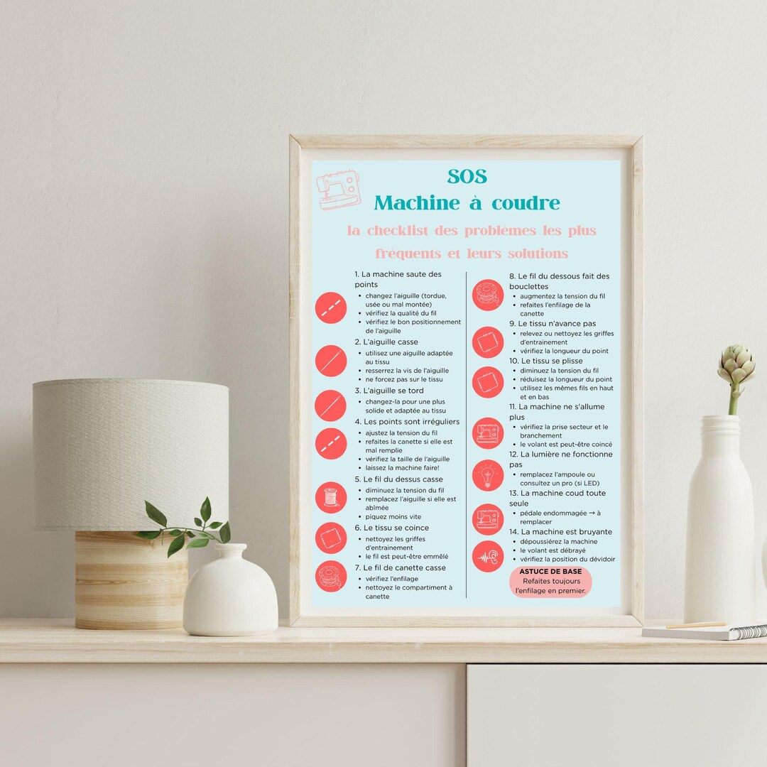 Poster SOS Sewing Machine Poster - PNG PDF Files - Instant Download - Etsy