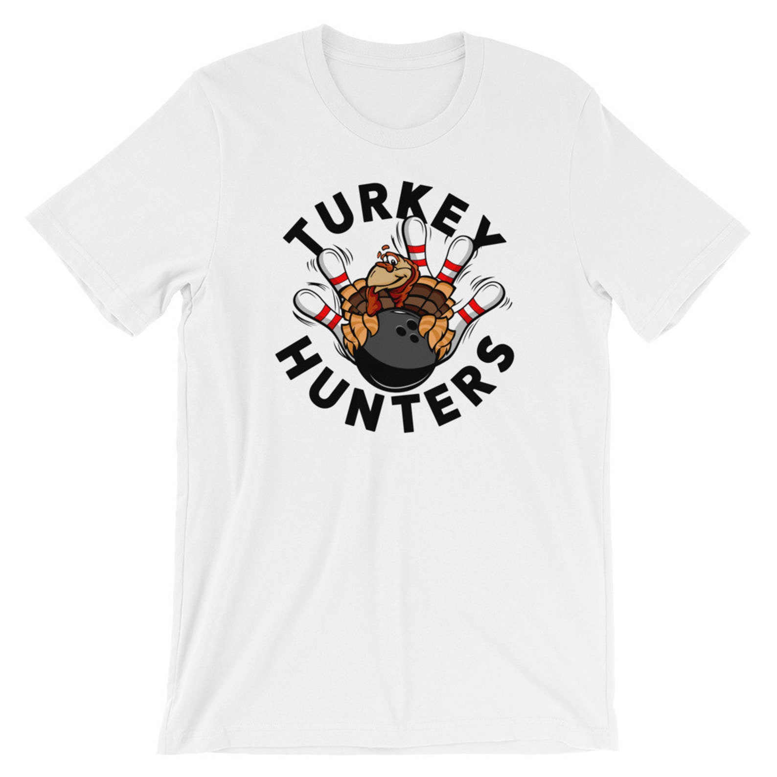 Bowling Team Shirt Turkey Hunters Funny Bowling Shirt for Men & Women ...