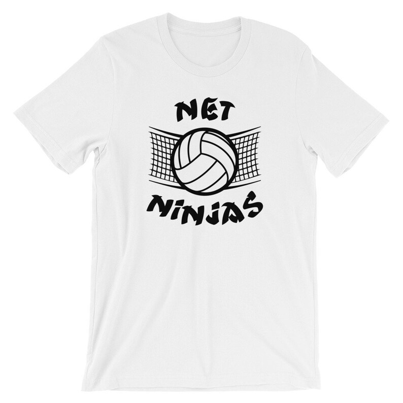 Volleyball Team Shirt Net Ninjas - Etsy