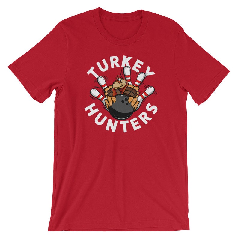 Bowling Team Shirt Turkey Hunters Funny Bowling Shirt for Men & Women ...