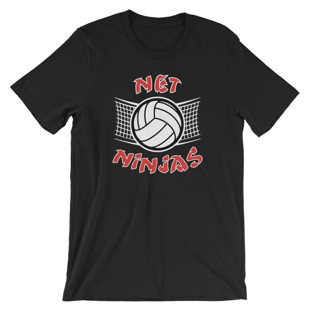 Volleyball Team Shirt Net Ninjas - Etsy