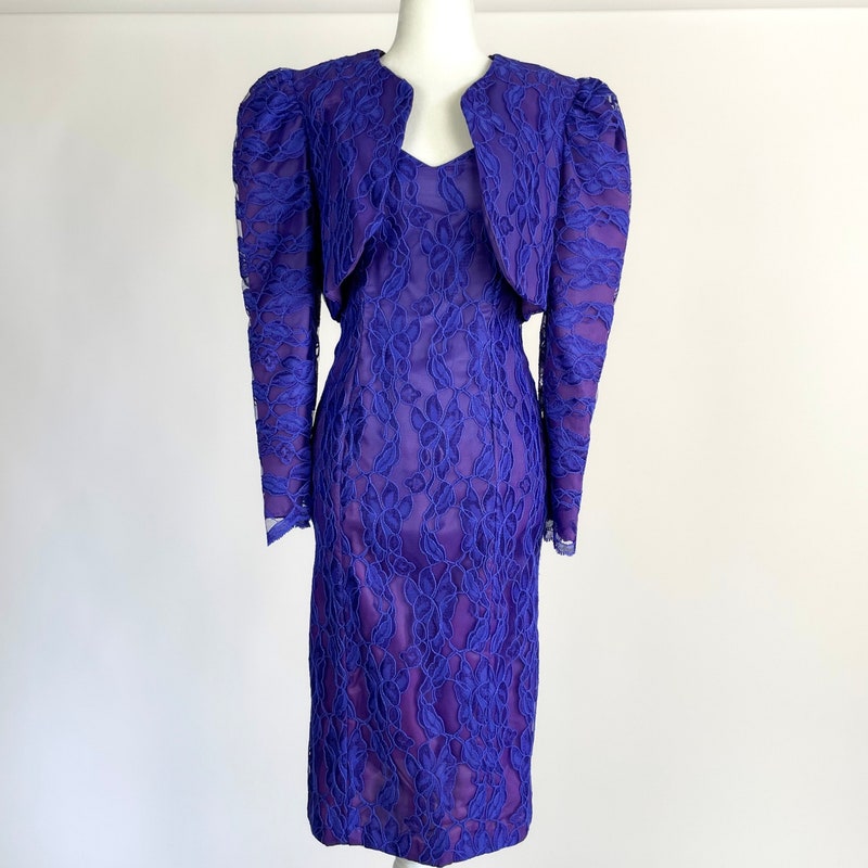Purple Lace Bolero - Etsy