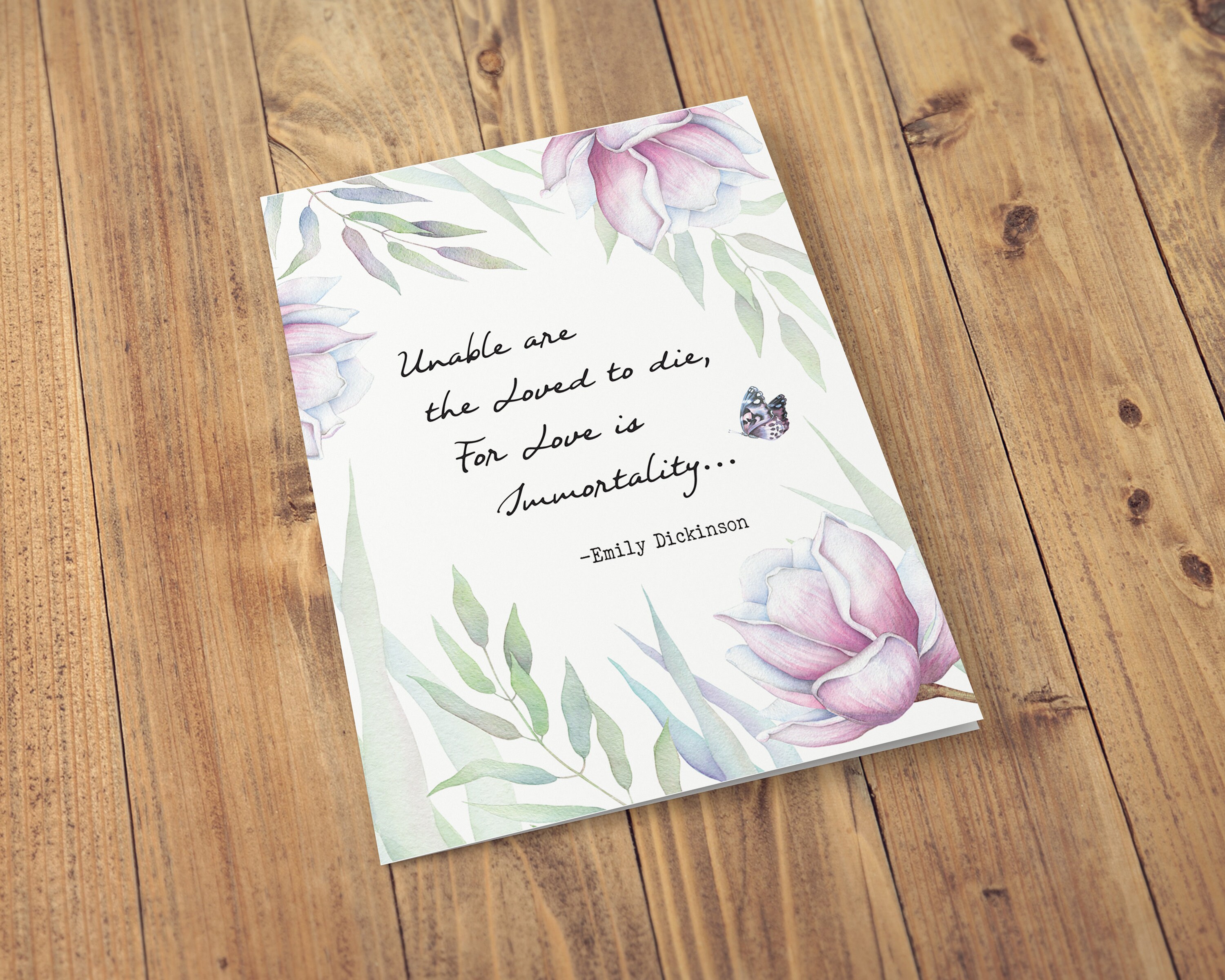 Printable Card for End of Life | Hospice | Final Good Bye | Terminal ...