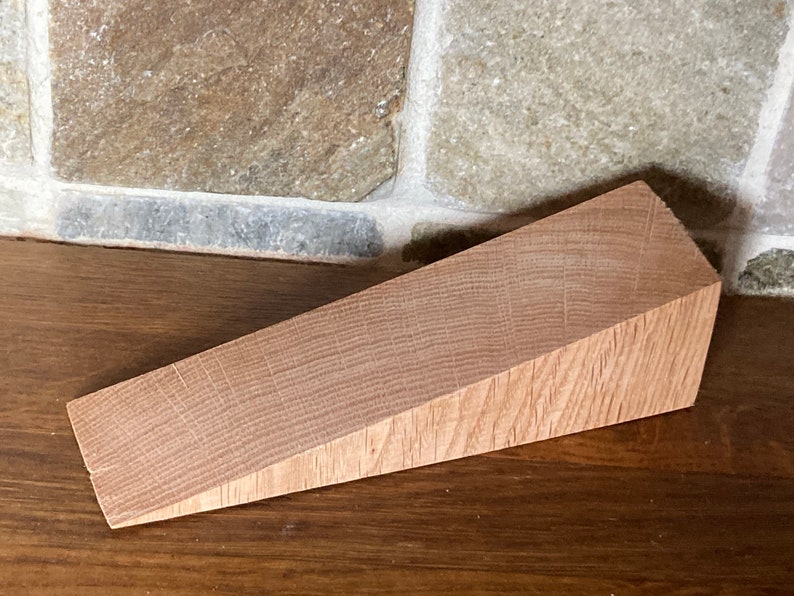 Reclaimed Solid Oak Oiled Door Stop Door Wedge Door Jam. | Etsy