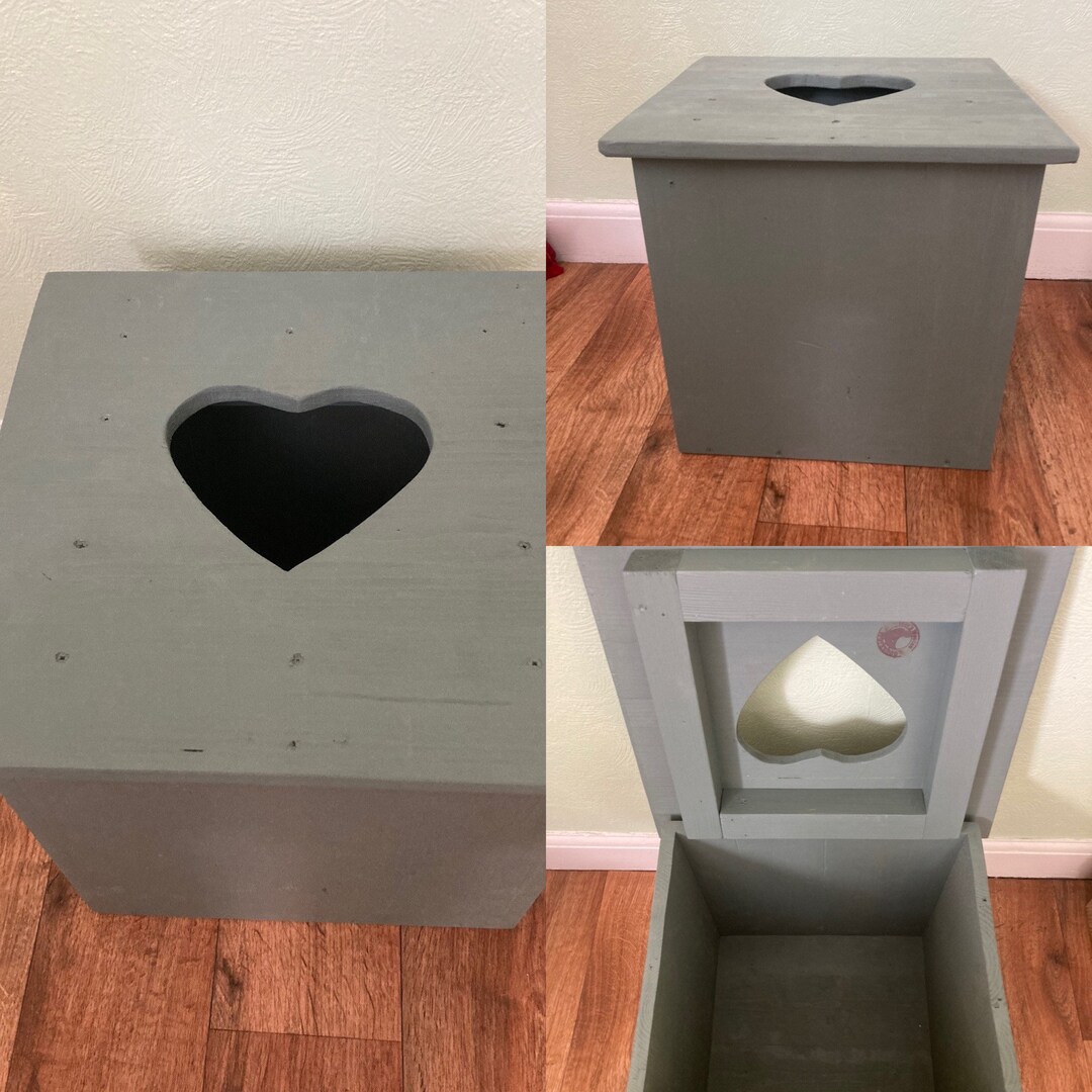 100% Handmade Wooden Storage Box / Stool - Etsy