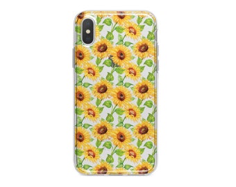 Sunflower phone case | Etsy
