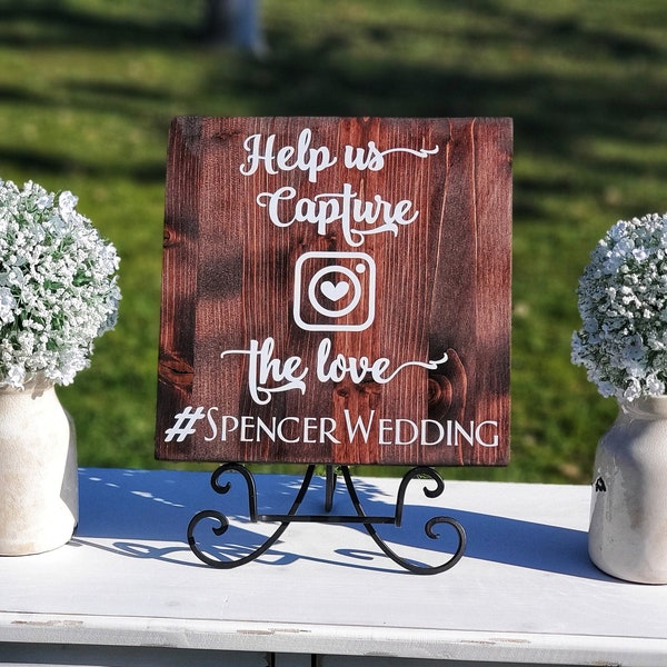 Custom Hashtag Sign - Etsy