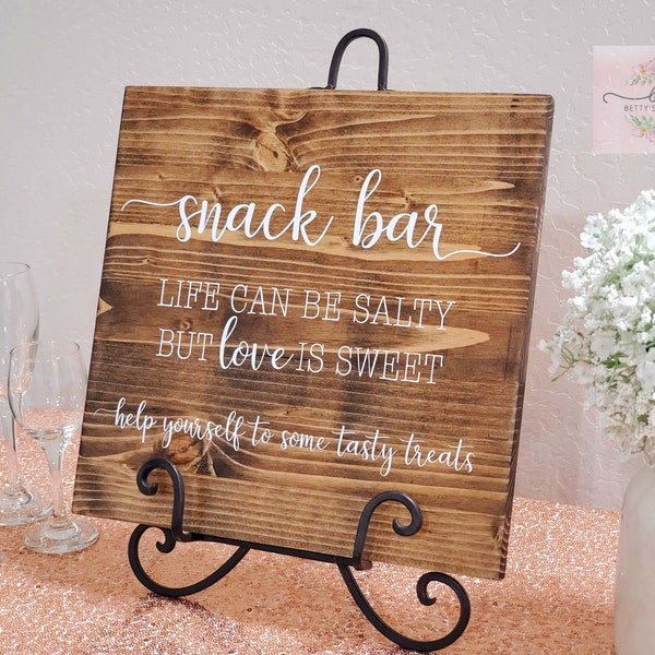 Snack Bar Sign - Etsy