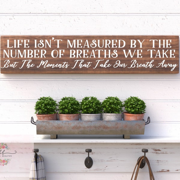 Life is Not Measured - Etsy