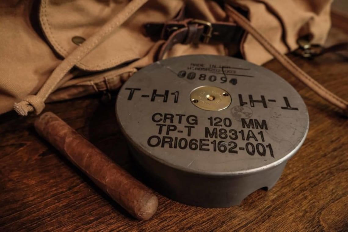 US Military 120mm Abrams Tank Shell Ashtray - Etsy