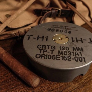 US Military 120mm Abrams Tank Shell Ashtray - Etsy