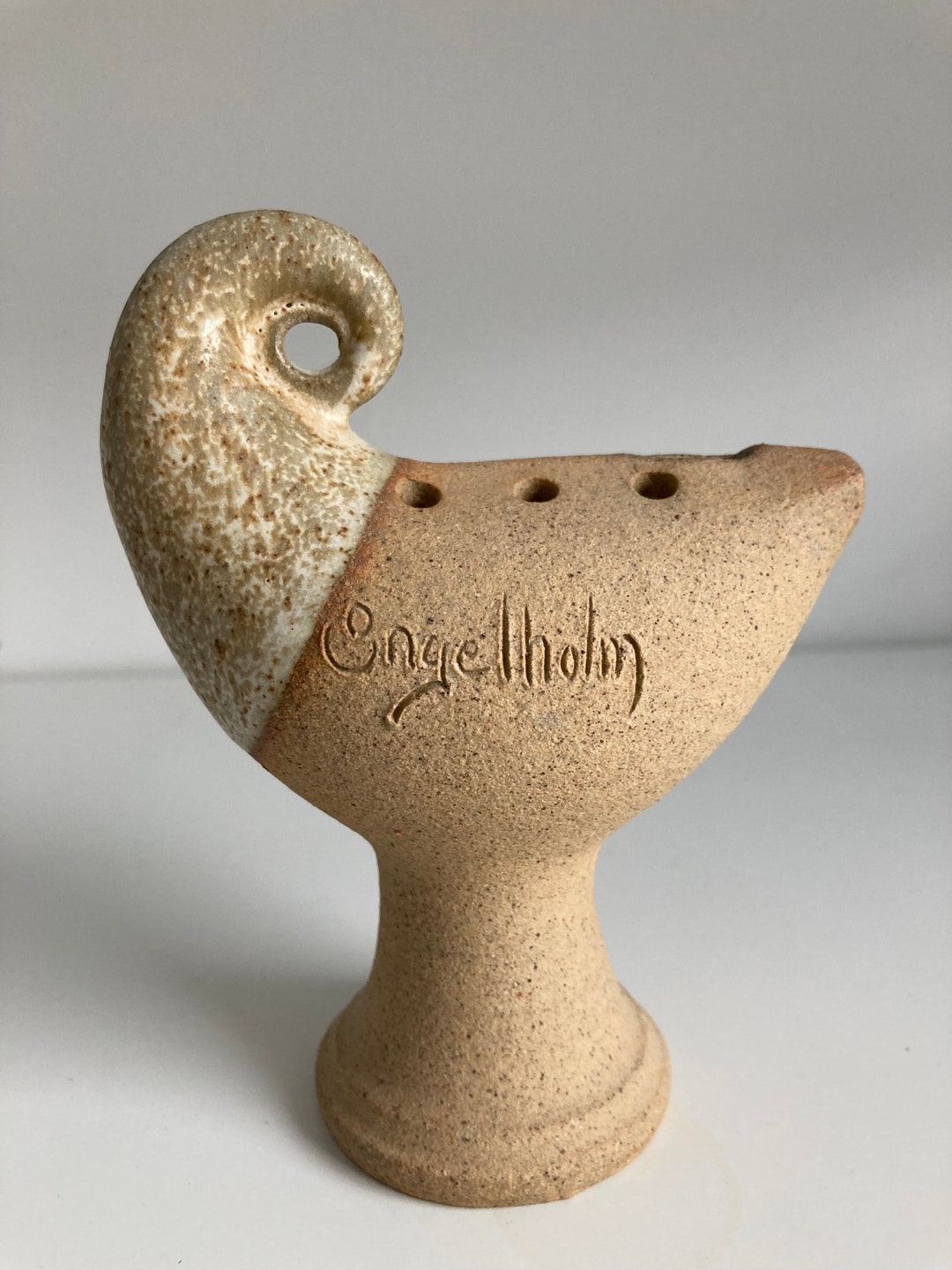 Vintage Ceramic Bird Whistle Engelholm Sweden - Etsy