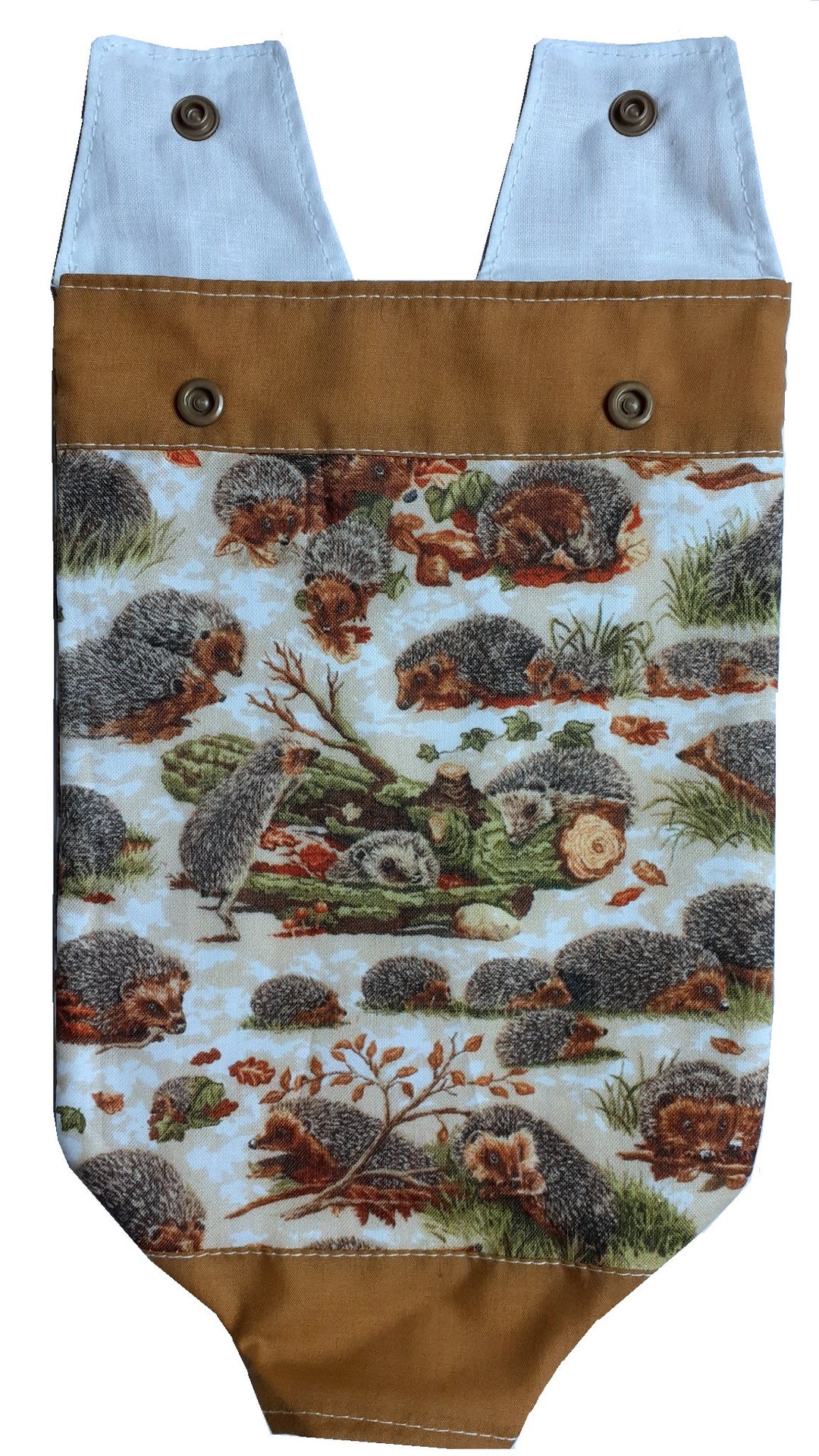 Drainage Bag, Peg Bag Cover (or Accessories)hedgehog Pattern. Nutex ...