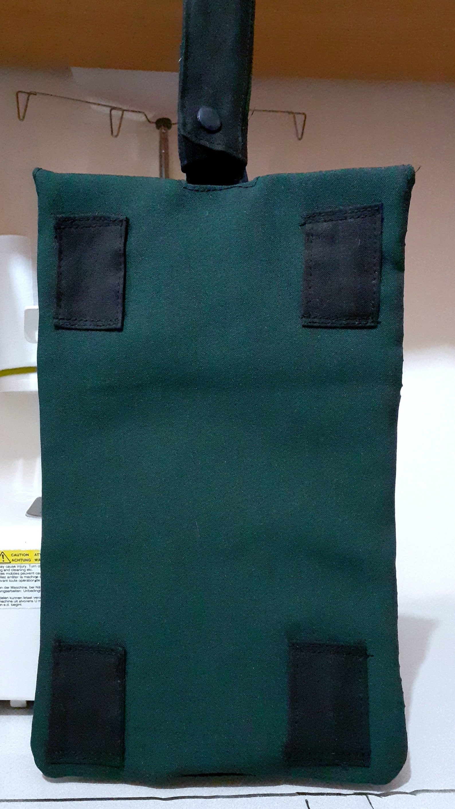 Catheter leg bag cover with a pocket. Suiting fabric is | Etsy