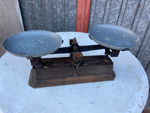 French Alsace Small Balance Scale Iron Scale Balance Metal - Etsy
