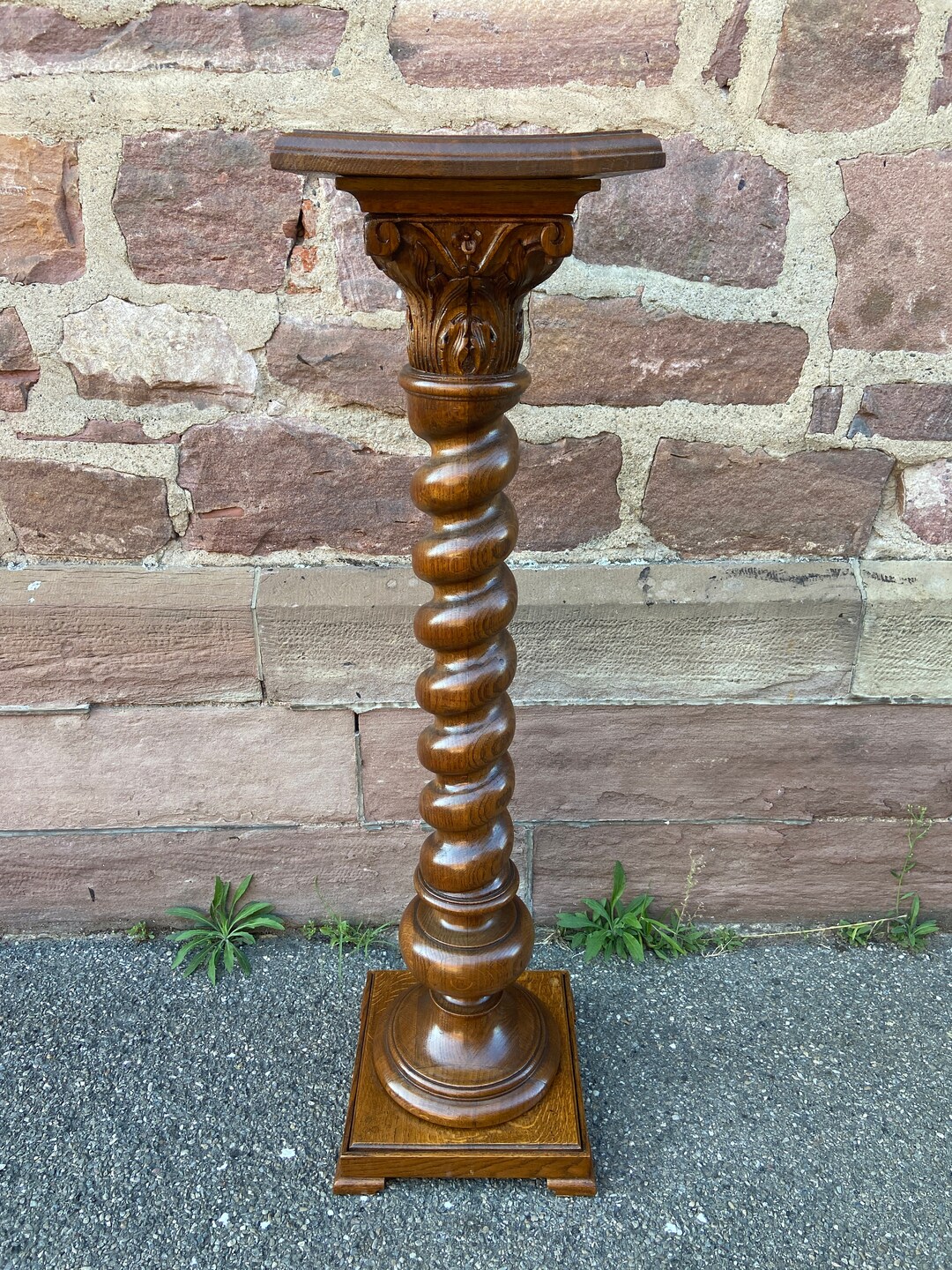Antique French Renaissance Revival Barley Twist Victorian 1900s Column ...