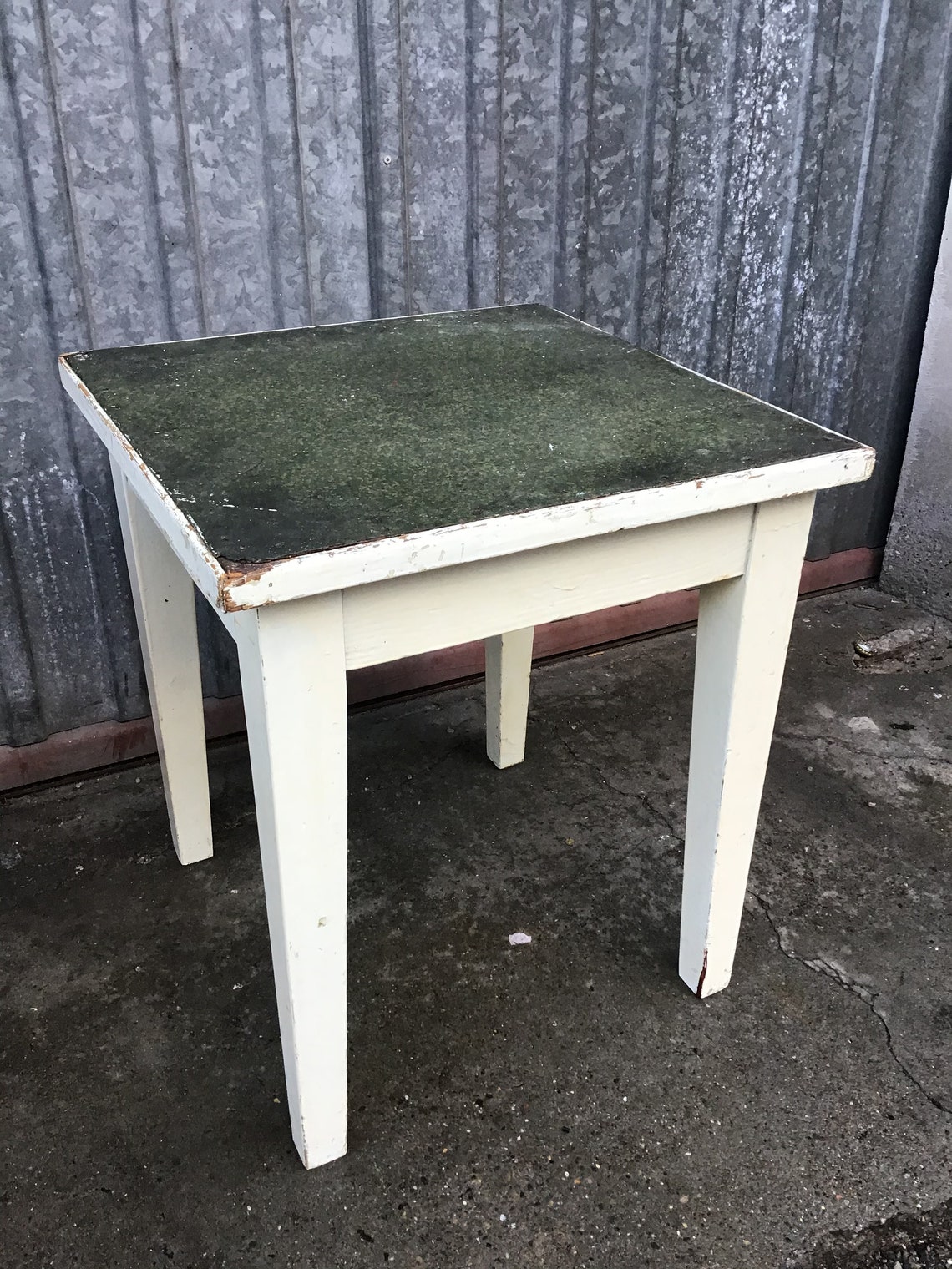 Vintage Shabby Chic Rustic Stool 1950, French Farmer Stool - Etsy