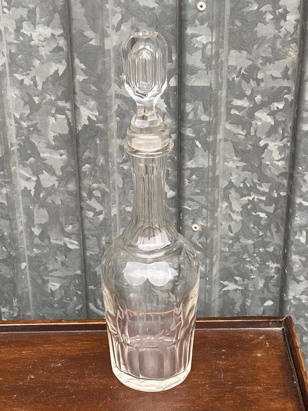 Kirsch Carafe Old Crystal Brandy No Saint Louis No Baccarat French ...