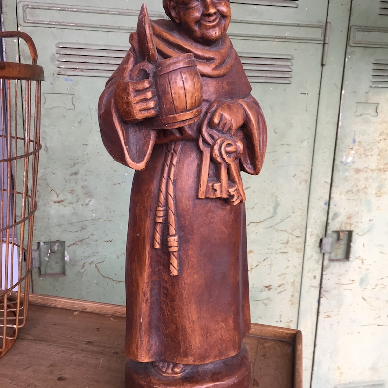 Monk Statue - Etsy UK